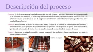 Proceso productivo del chocolate | PPTX