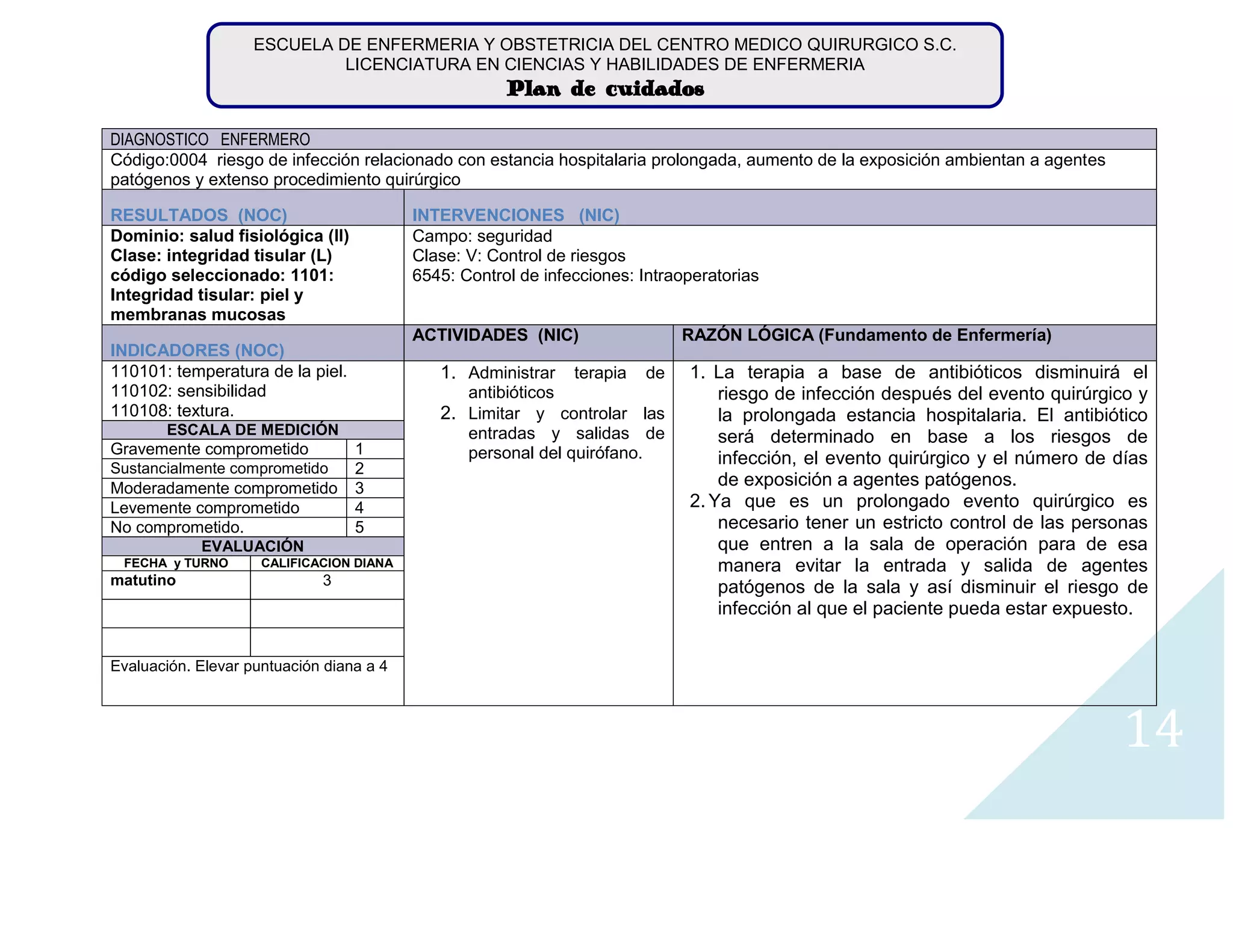 Proceso tococirugia | DOCX