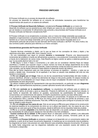 Proceso unificado | PDF