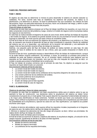 Proceso unificado | PDF