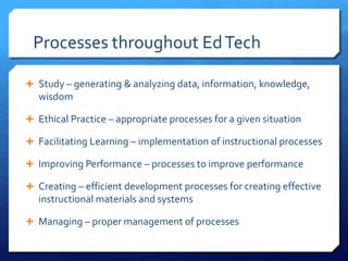 EDTC 5203: Module 7 Process | PPTX