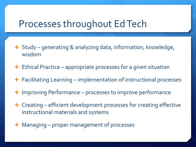EDTC 5203: Module 7 Process | PPTX