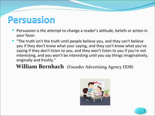 Process of Persuasion | PPT