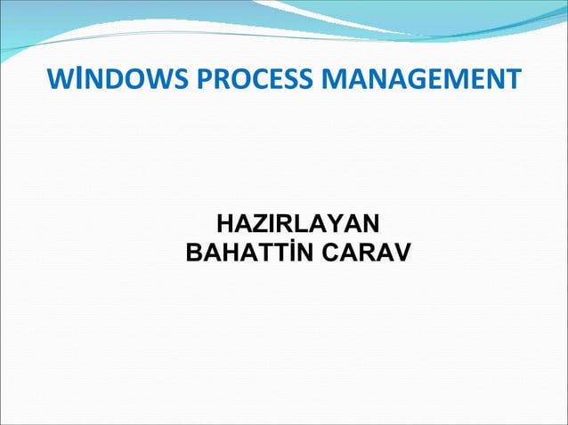 windows_process_management | PPT
