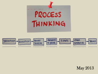 Introduction to Process Thinking | PPT