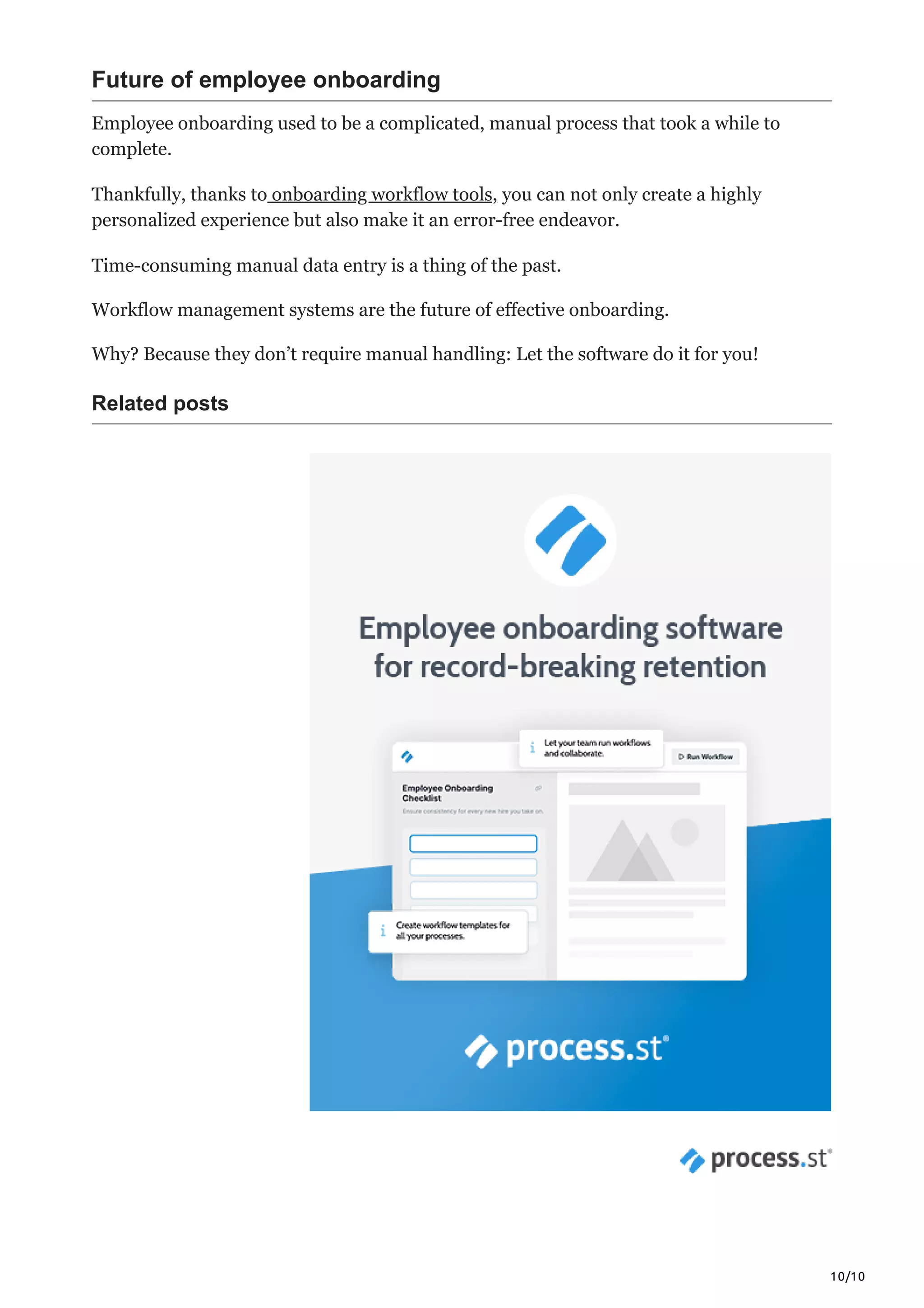 The Employee Onboarding Bible Tips amp Free Template | PDF
