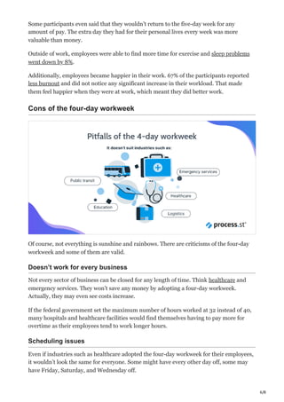 The Four-Day Workweek Why Its Here to Stay | PDF