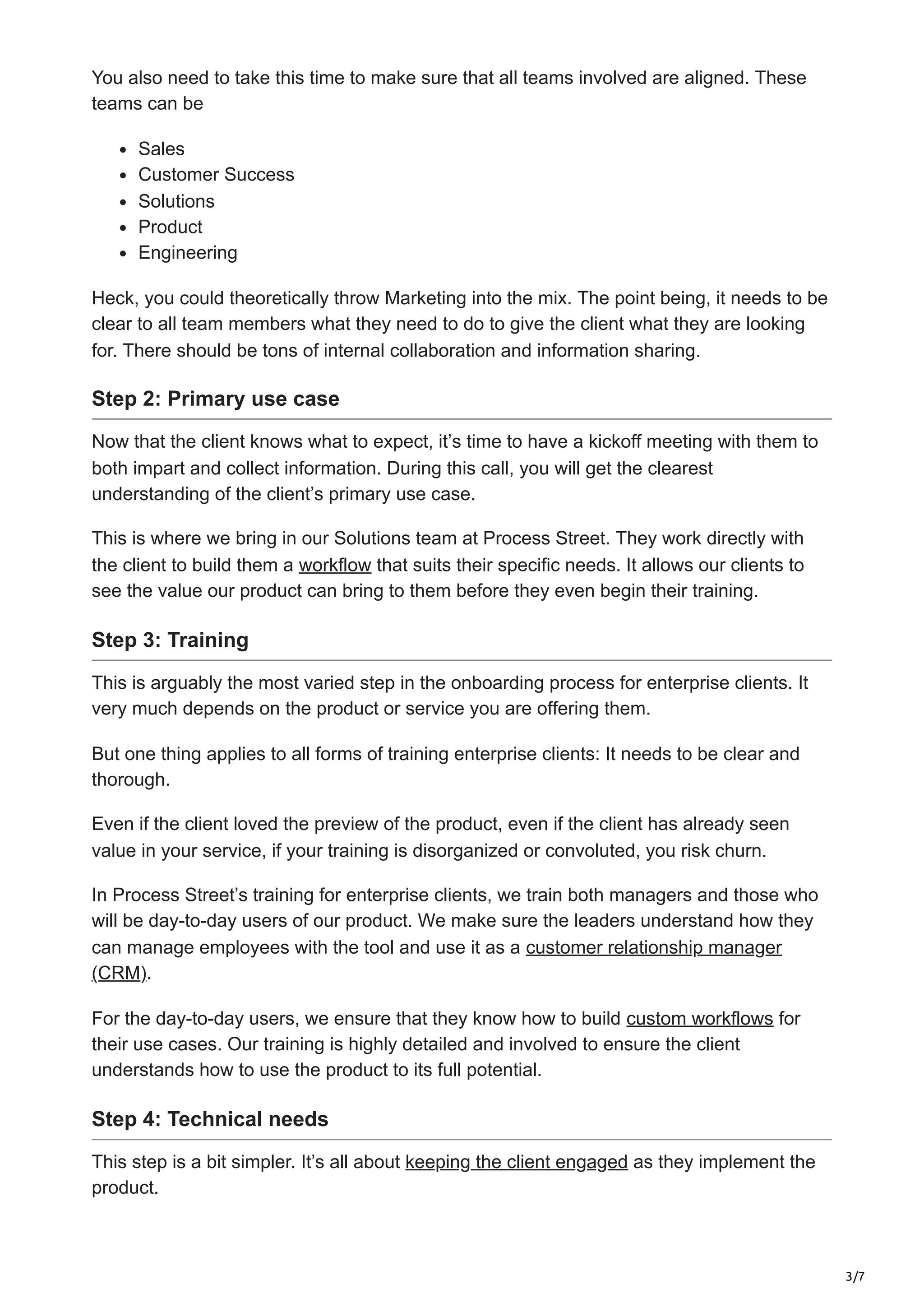 Enterprise Client Onboarding Complete Process Free Template. | PDF