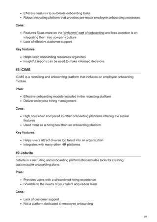 10 Employee Onboarding Tools to Streamline Your Process amp Boost ...