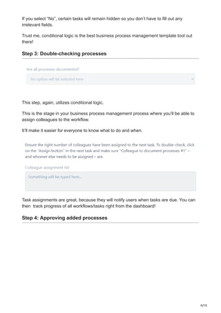Business Process Management Template A Secret Weapon for Scalable ...