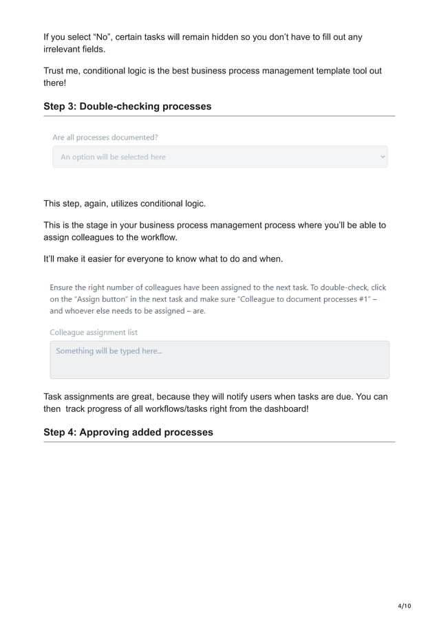 Business Process Management Template A Secret Weapon for Scalable ...