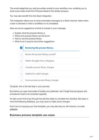 Business Process Management Template A Secret Weapon for Scalable ...