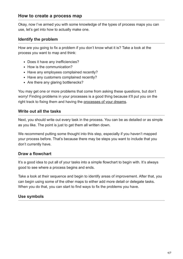 How Process Mapping Can Streamline Your Business Tips and Best ...