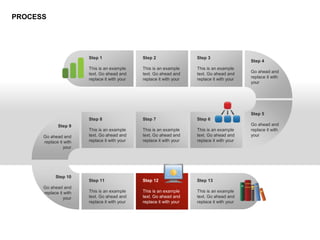 Process Diagrams (for PowerPoint and Google Slides) | PPTX