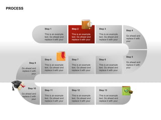Process Diagrams (for PowerPoint and Google Slides) | PPTX