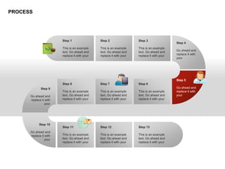 Process Diagrams (for PowerPoint and Google Slides) | PPTX