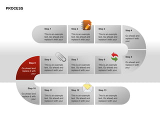Process Diagrams (for PowerPoint and Google Slides) | PPTX