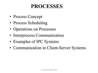 PROCESS topic in operating system mca 2nd sem | PPT