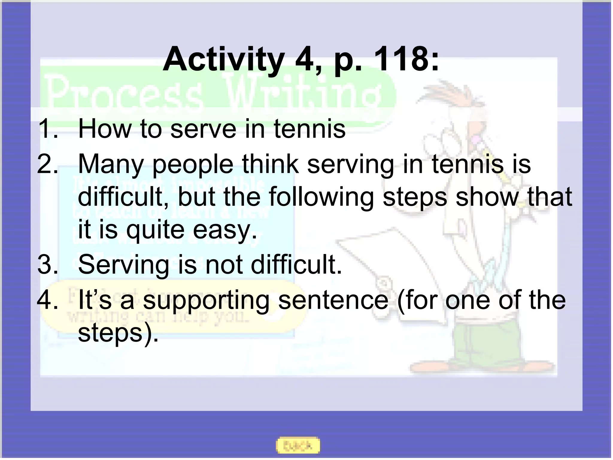 Process Analysis Paragraphs | PPT