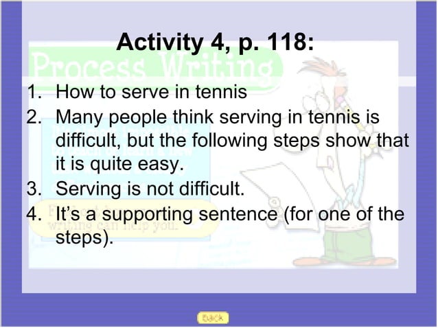 Process Analysis Paragraphs | PPT