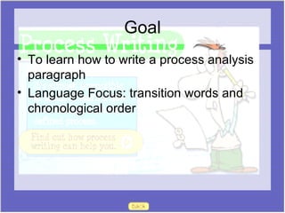 Process Analysis Paragraphs | PPT