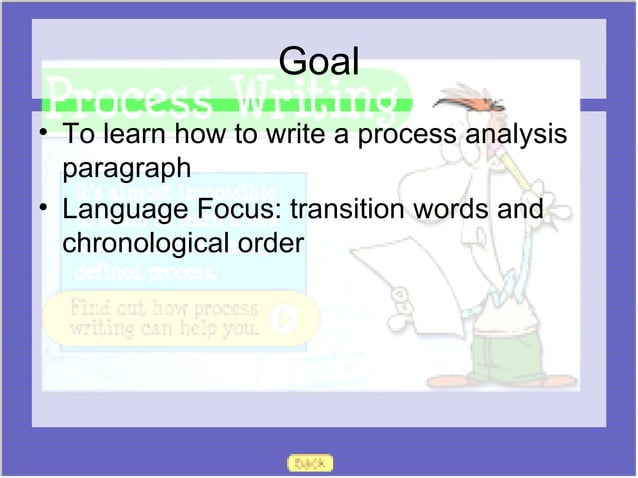 Process Analysis Paragraphs | PPT
