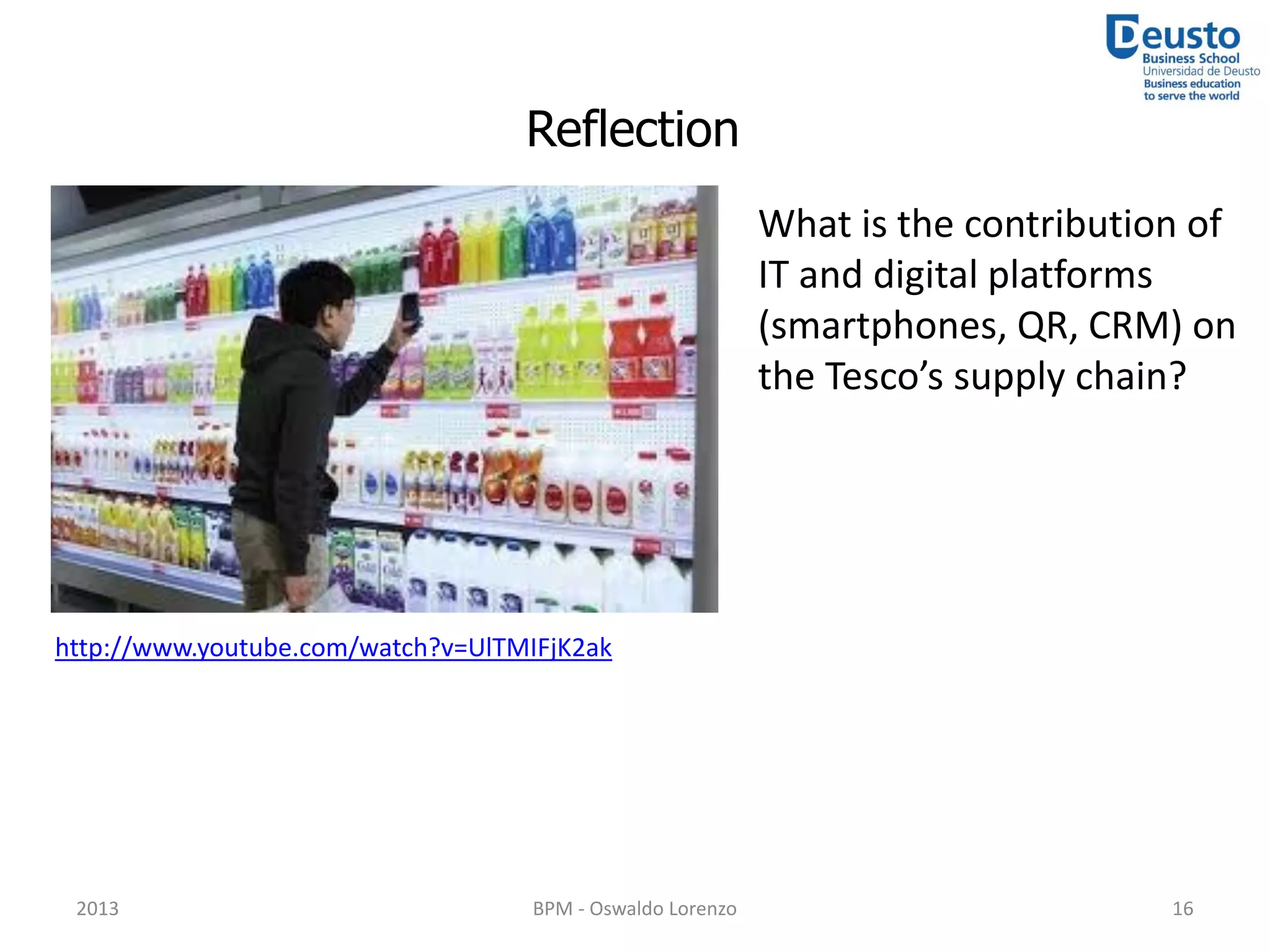 Process based management examples of information technology enablers | PPT