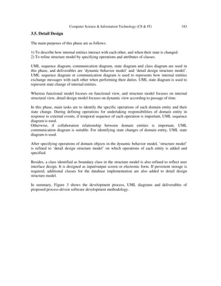 Process driven software development methodology for enterprise information system | PDF