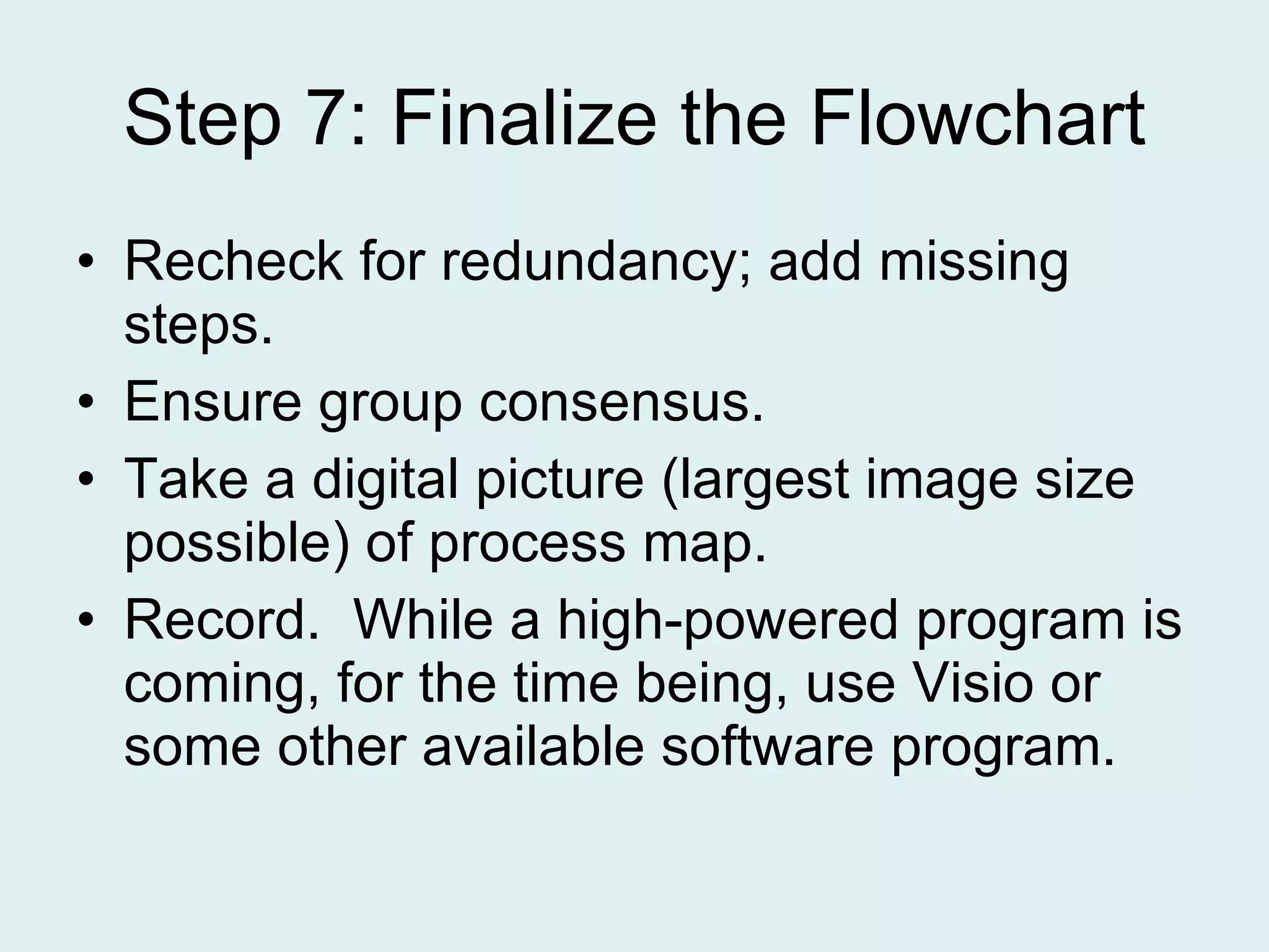 Process Mapping For Modernization | PPT