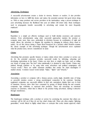 Process of-advertisment (2) | DOCX | Advertising Industry | Industries
