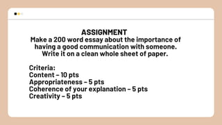 PROCESS OF COMMUNICATION IN FILIPINO MAJOR | PDF