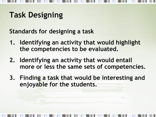 Process Oriented Performance Based Assessment Ppt