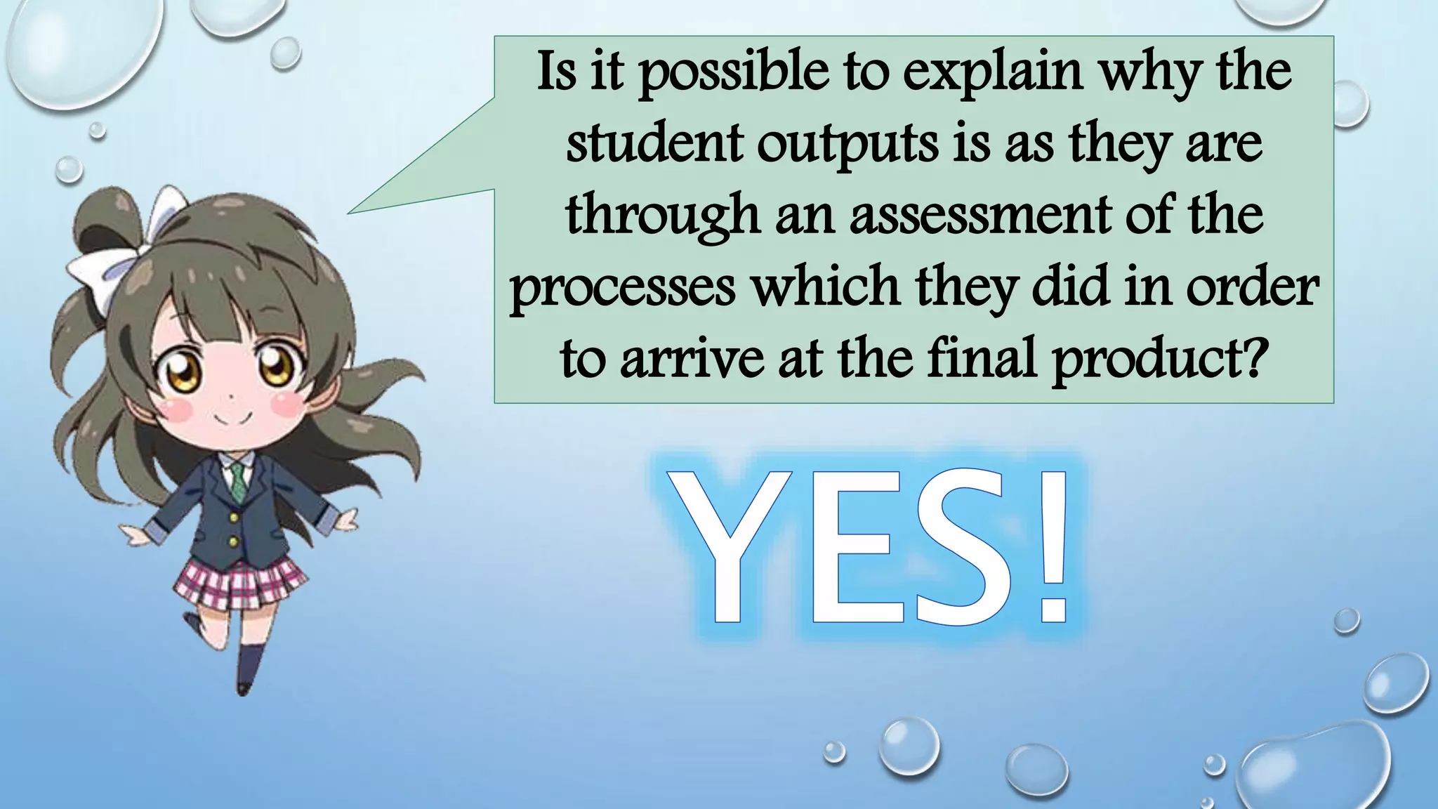 Process oriented, performance-based assessment | PPT