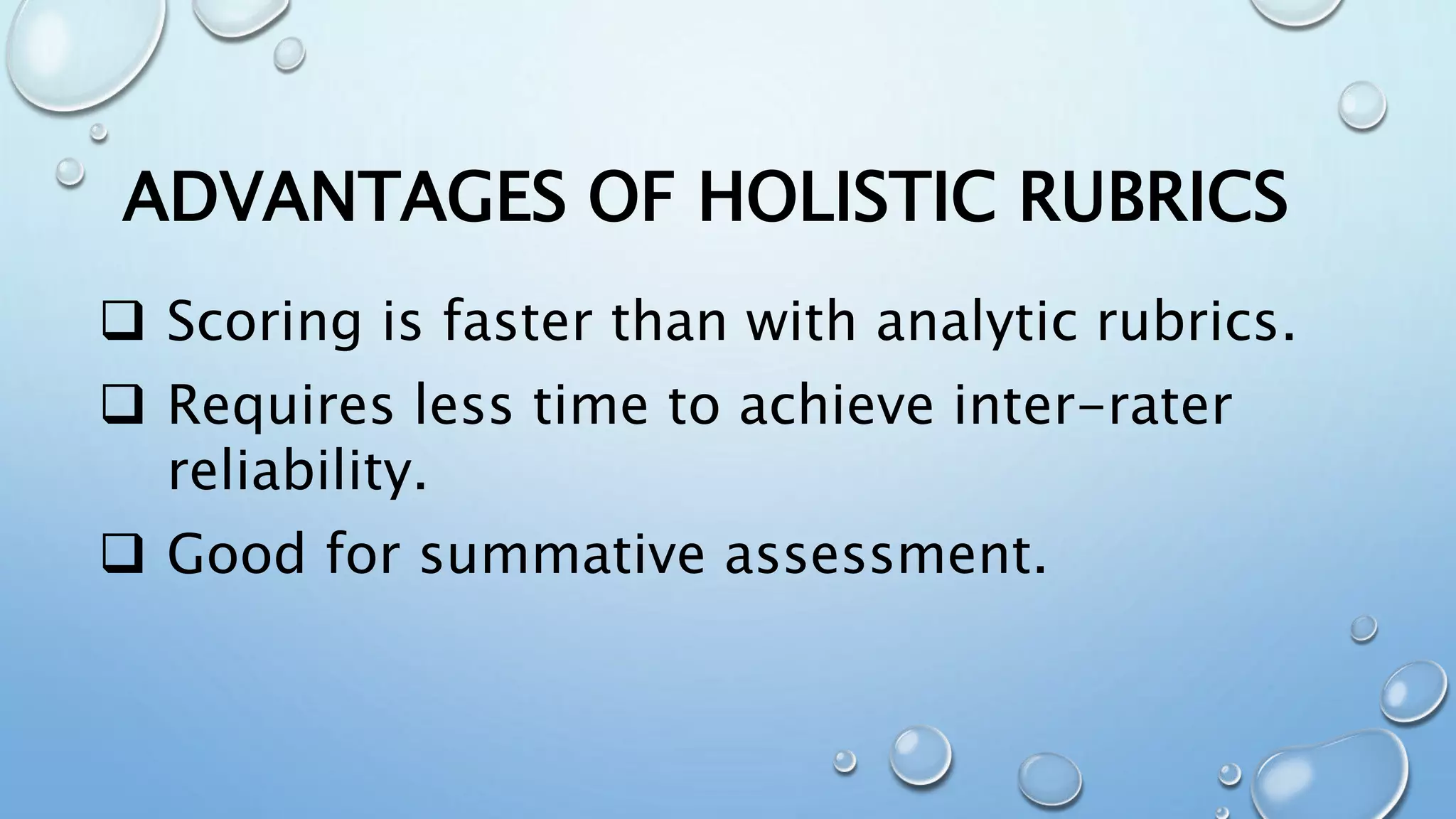 Process oriented, performance-based assessment | PPTX