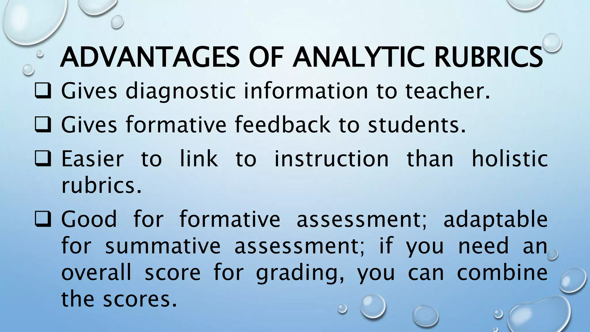 Process oriented, performance-based assessment | PPTX