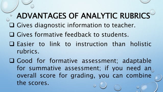 Process oriented, performance-based assessment | PPTX