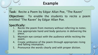 Process oriented, performance-based assessment | PPTX