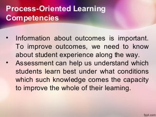 Process oriented performance-based assessment | PPT