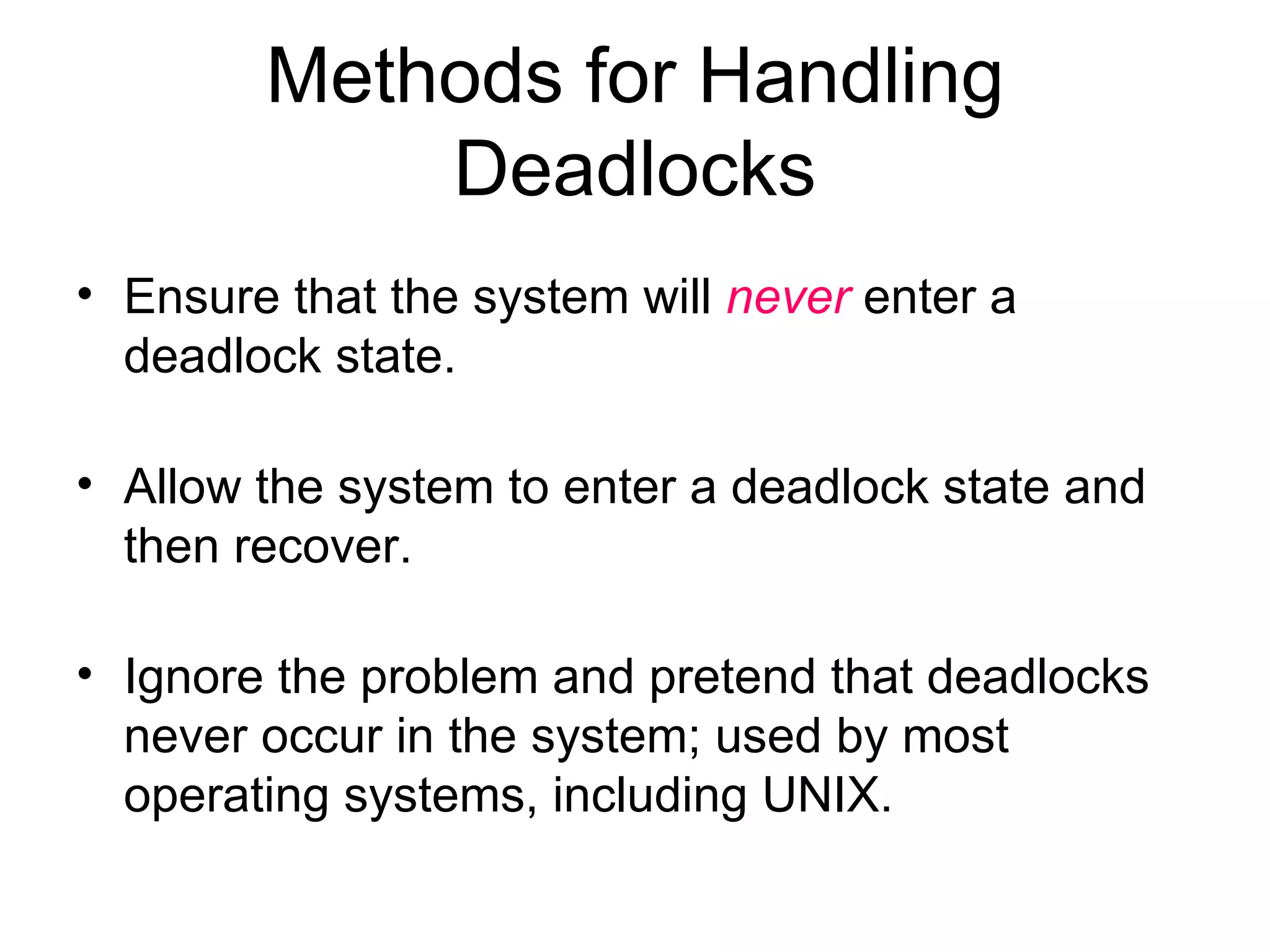 Process Synchronization And Deadlocks | PPT