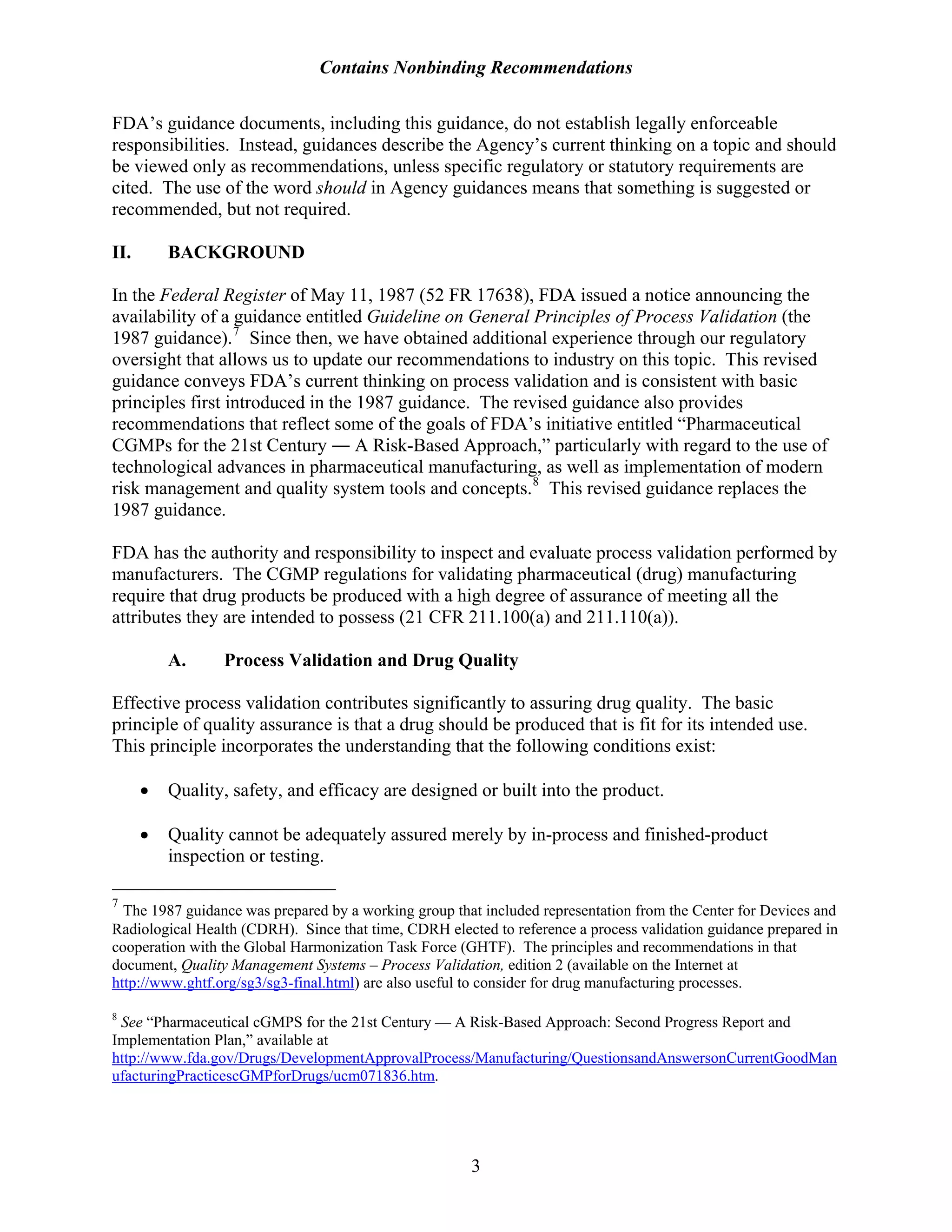 Process validation--general-principles-and-practices | PDF