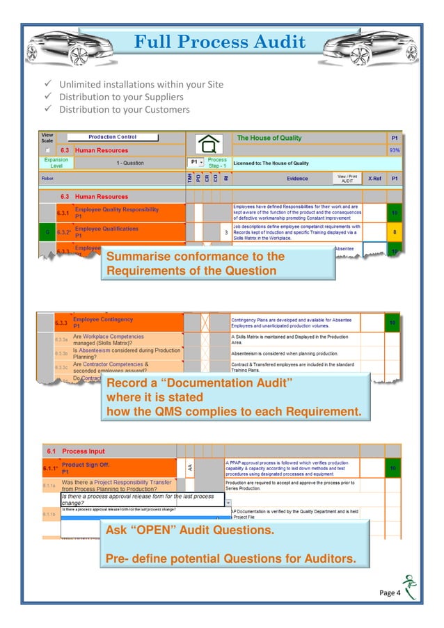 VDA 6.3 - Process Audit Innovator | PDF | Computer Software and ...