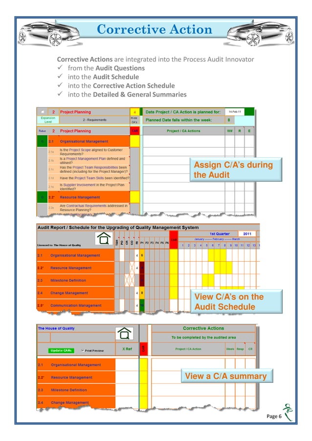VDA 6.3 - Process Audit Innovator