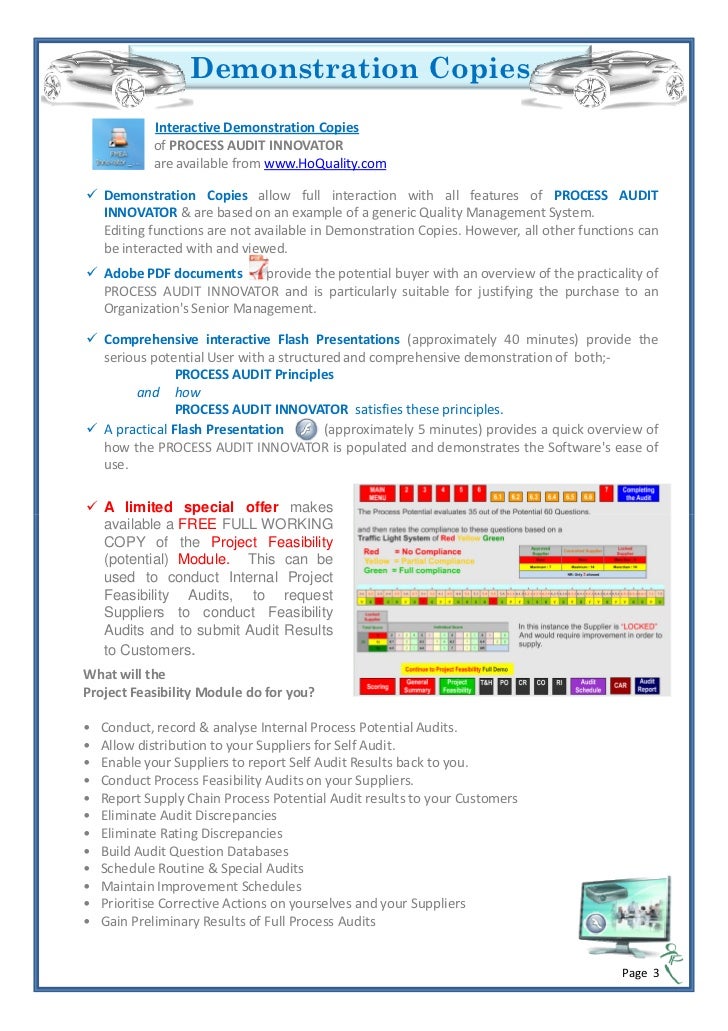 VDA 6.3 - Process Audit Innovator