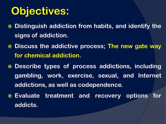 Process addictions | PPT