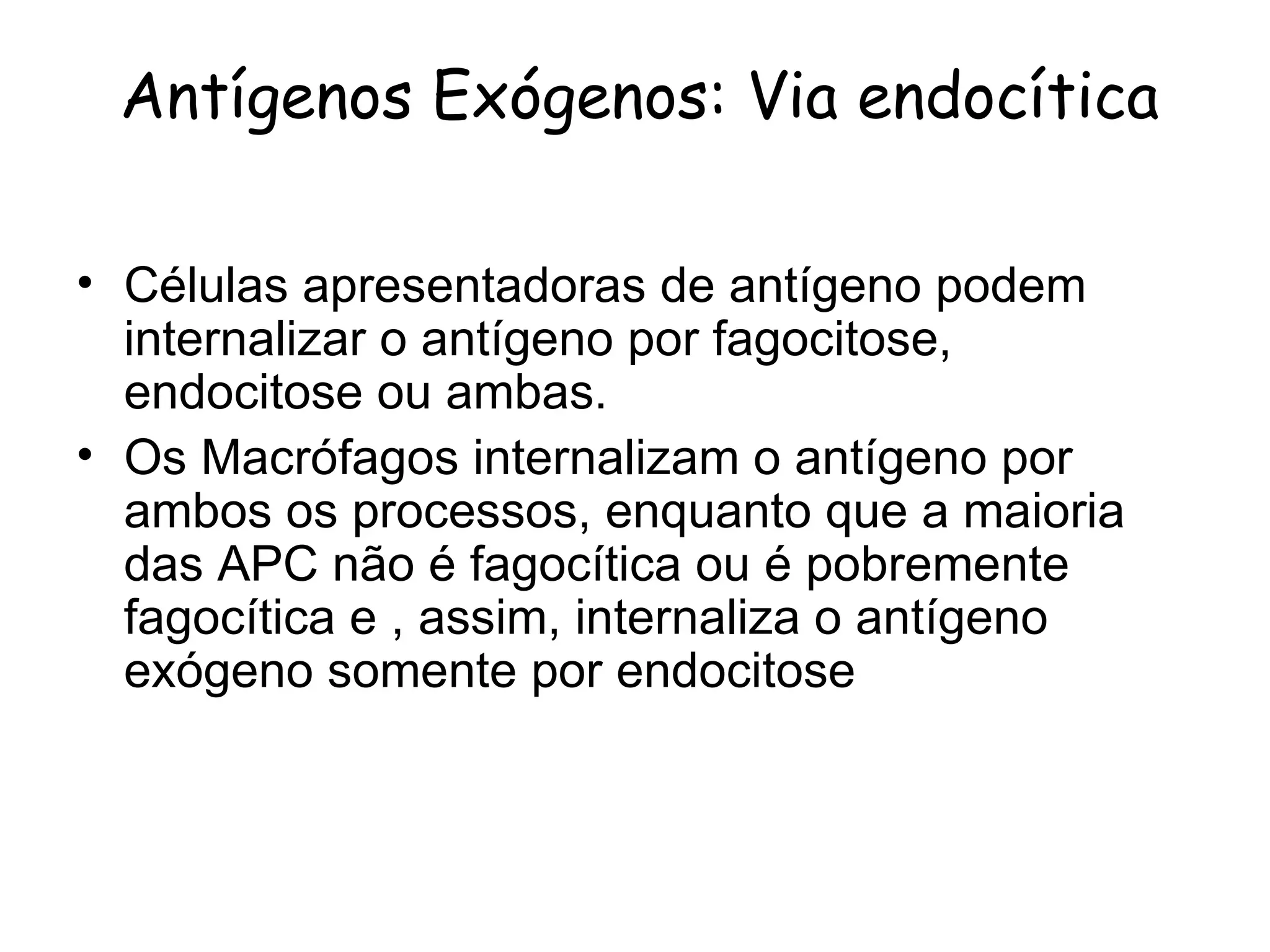 Processamento antigênico células apresentadoras de antígenos | PPT ...