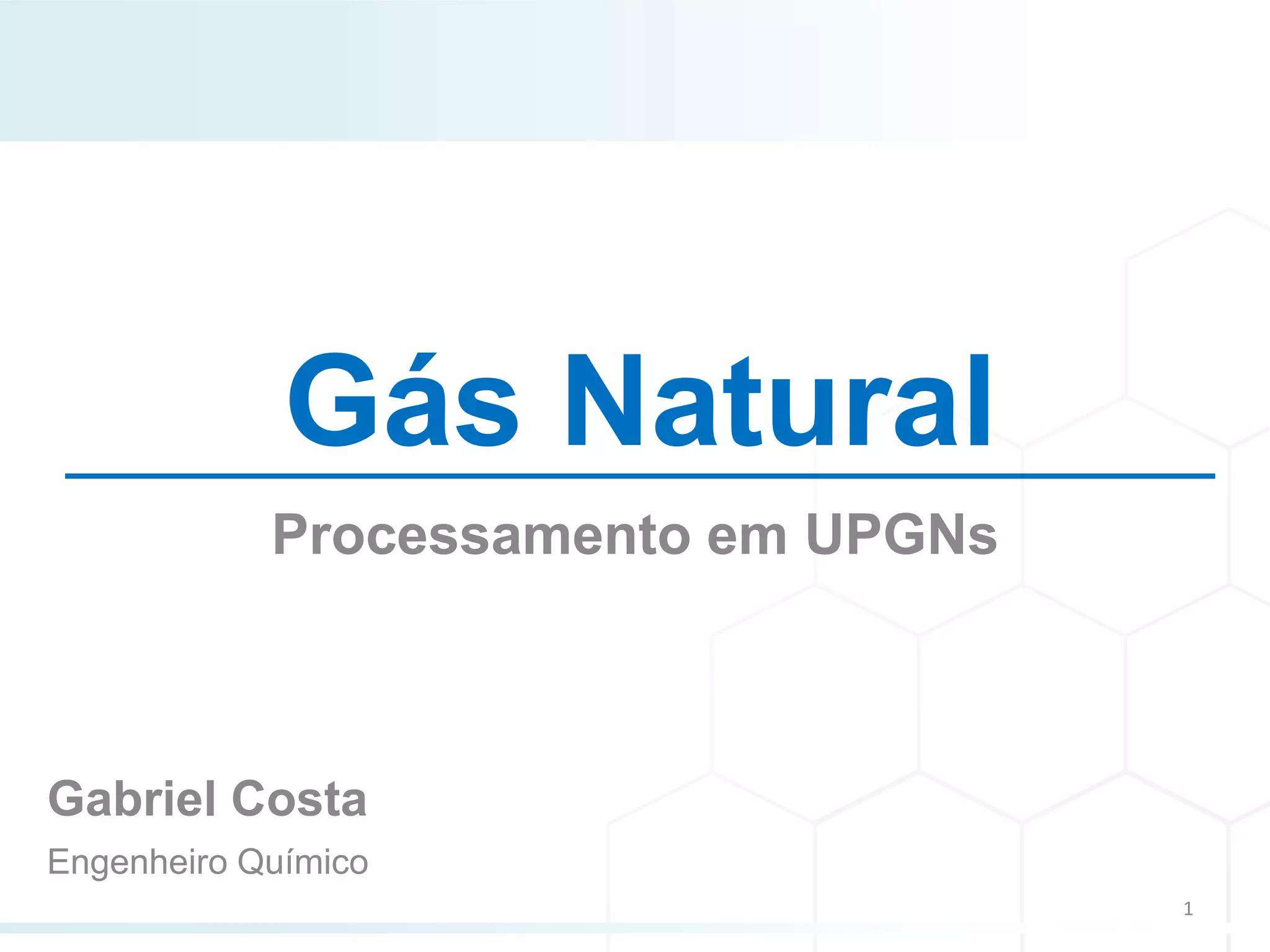 Processamento de gas natural | PDF