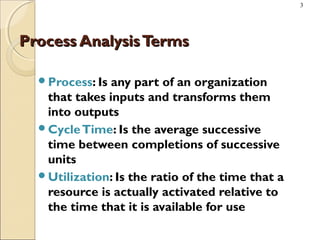 Process analysis | PPT