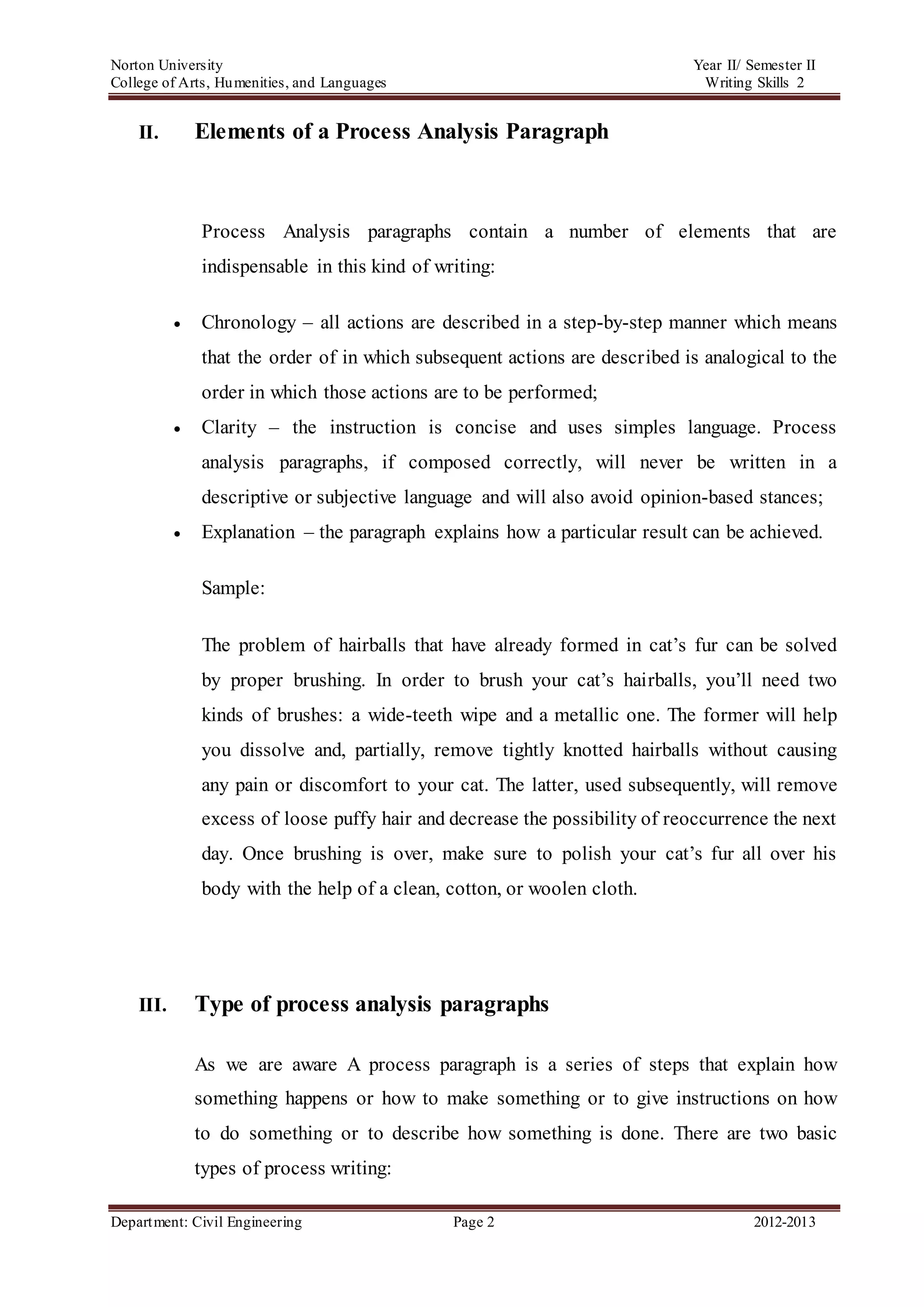 Processanalysisparagraph 130504004250-phpapp01 | DOCX