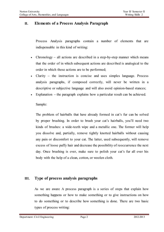 Processanalysisparagraph 130504004250-phpapp01 | DOCX