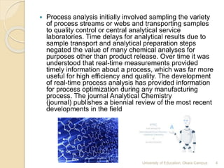 Process analytical chemistry | PPTX